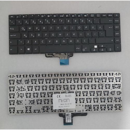 Asus Vivobook X510 X510U X510UA X510UF X510UQ Notebook Klavye ( TR)